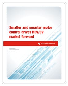 Charged EVs | Texas Instruments Motor Control Drives Whitepaper ...
