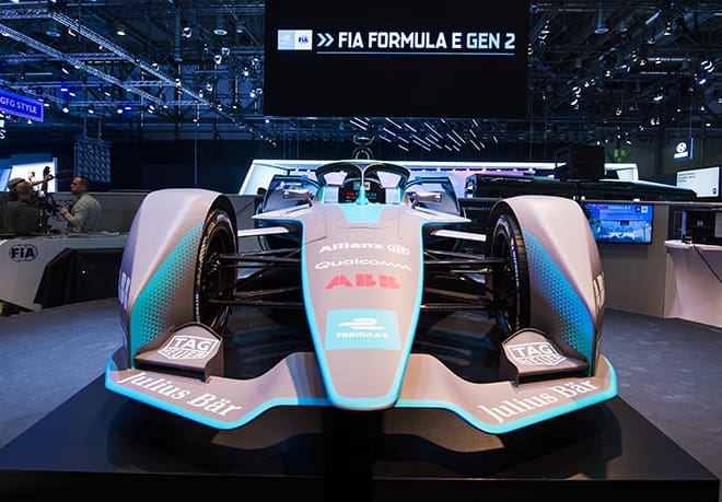 Charged EVs | Formula E reveals next-generation race car in Geneva ...