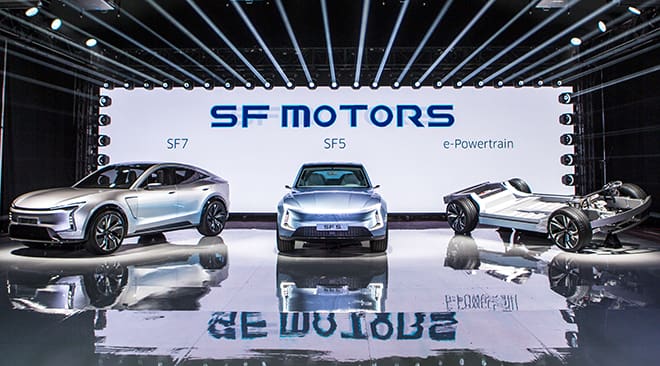 Charged EVs | SF Motors teases two new EVs, plans to begin production ...