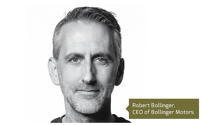 Charged EVs | Robert Bollinger is building unique EVs, and a one-of-a ...