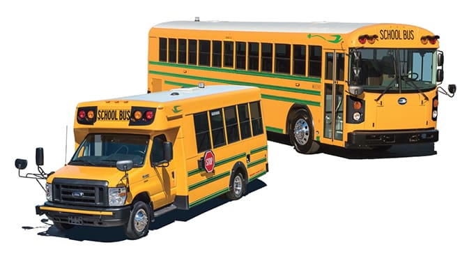 Charged EVs | Blue Bird’s electric school buses now have V2G capability ...