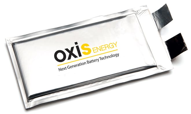 Charged EVs | OXIS Energy to build lithium-sulfur battery plant in ...