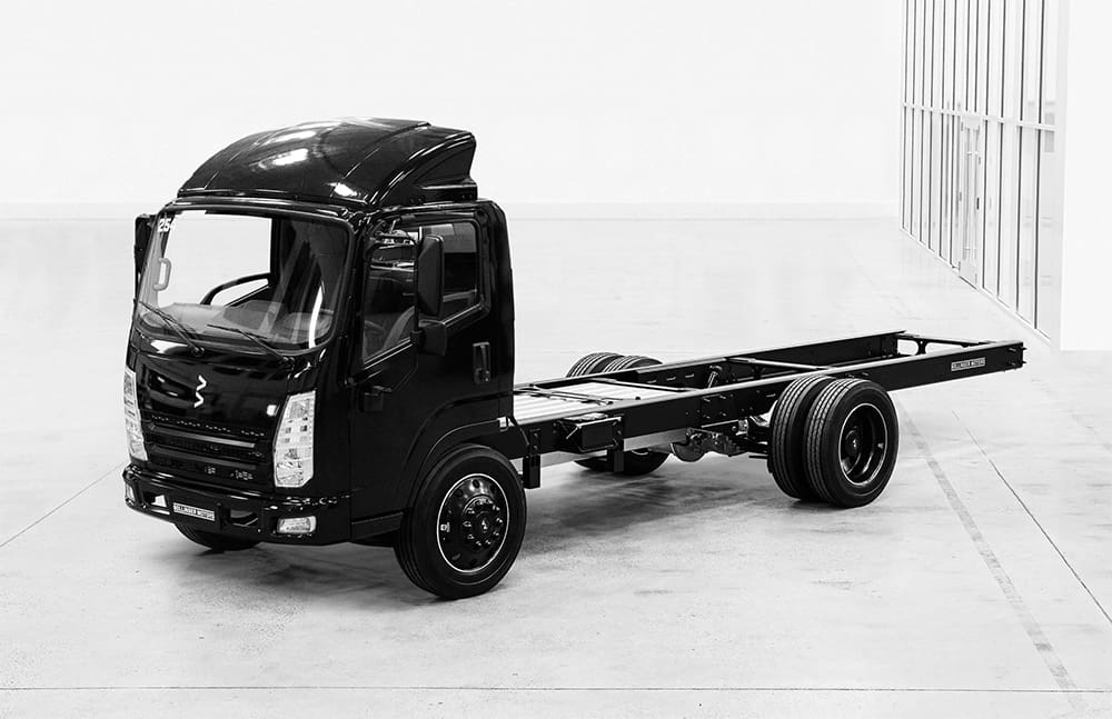 Charged EVs | Bollinger Motors reveals B4 commercial electric truck ...