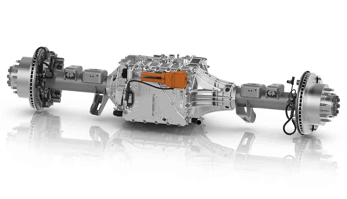 Charged EVs | ZF’s new e-axle for pickup trucks features 800 V SiC ...