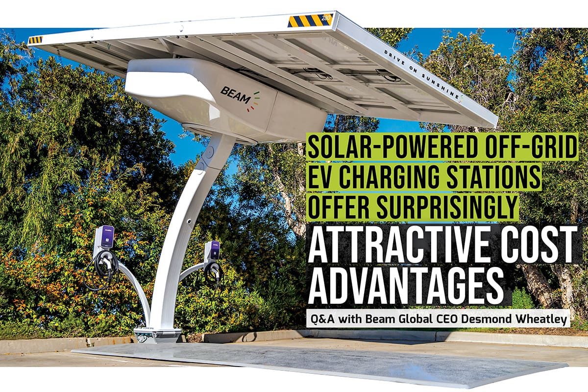 Charged EVs | Solar-powered off-grid EV charging stations offer ...