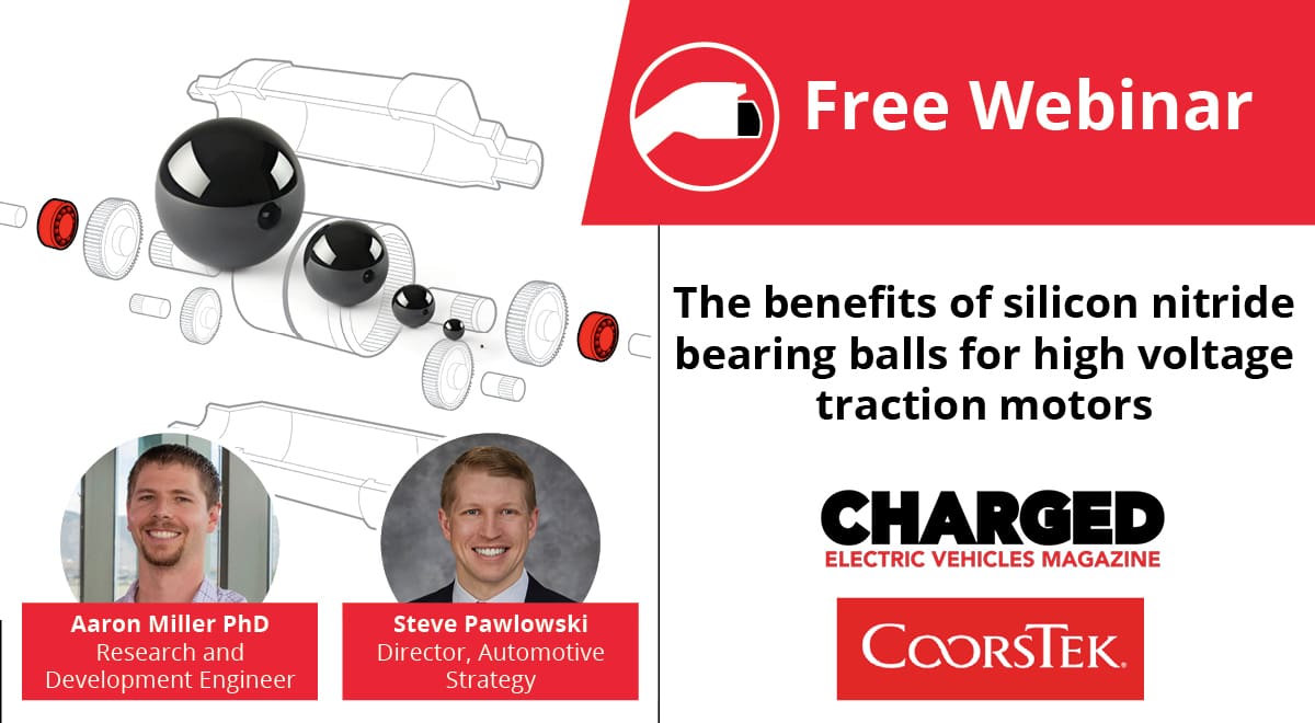Charged EVs | The benefits of silicon nitride bearing balls for high ...