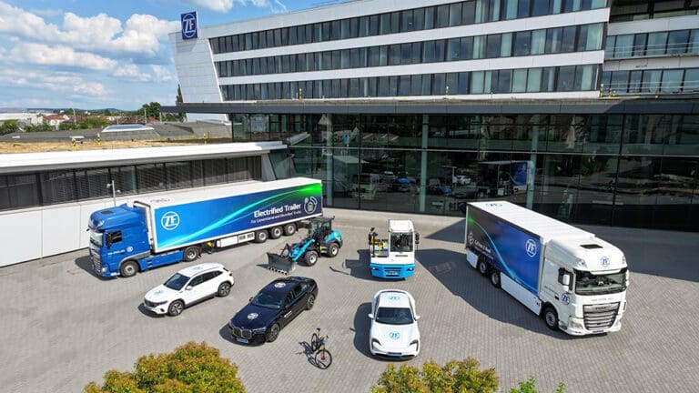 Charged EVs | ZF demonstrates new electric drivetrain and networked ...