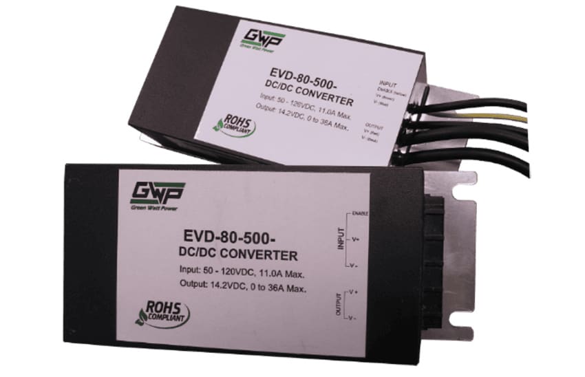 Charged EVs | Green Watt Power releases 500 W IP67 DC/DC converters for ...