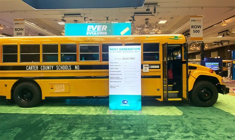 Charged EVs | Blue Bird delivers 23 electric school buses to Kentucky ...
