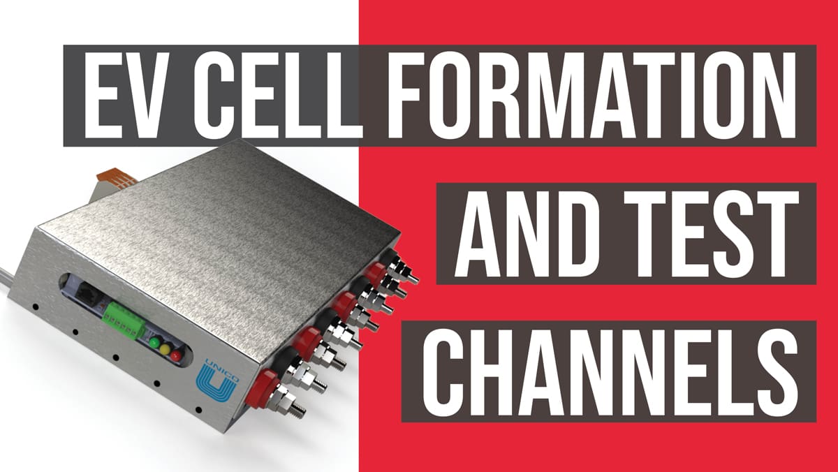 Charged EVs | Video: Unico introduces new EV cell formation and test ...