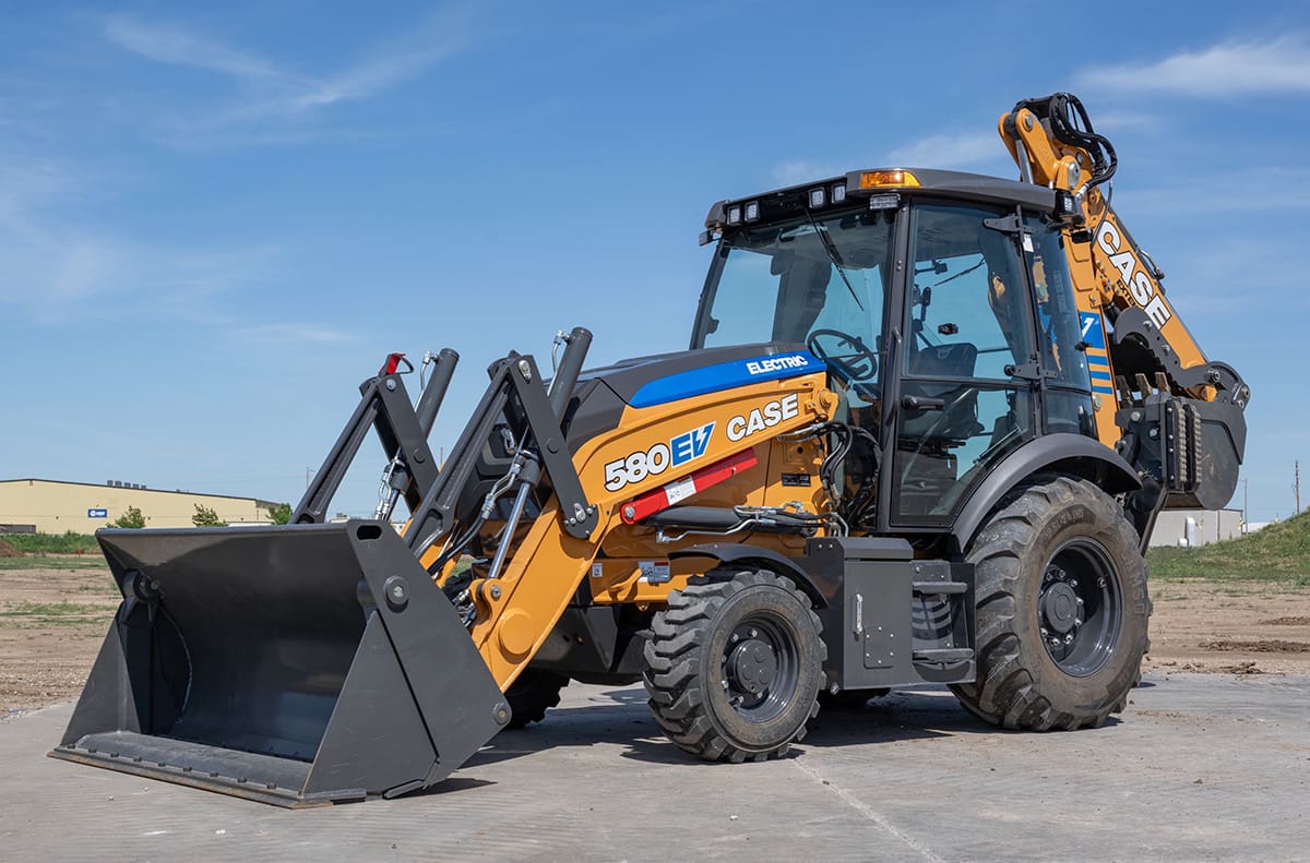 Charged EVs | CASE’s new 580EV electric backhoe loader delivers instant ...