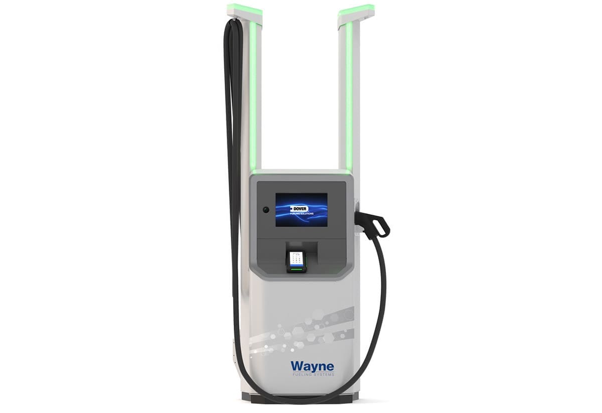 Charged EVs | Dover Fueling Solutions’ new Wayne PWR DC fast EV charger ...